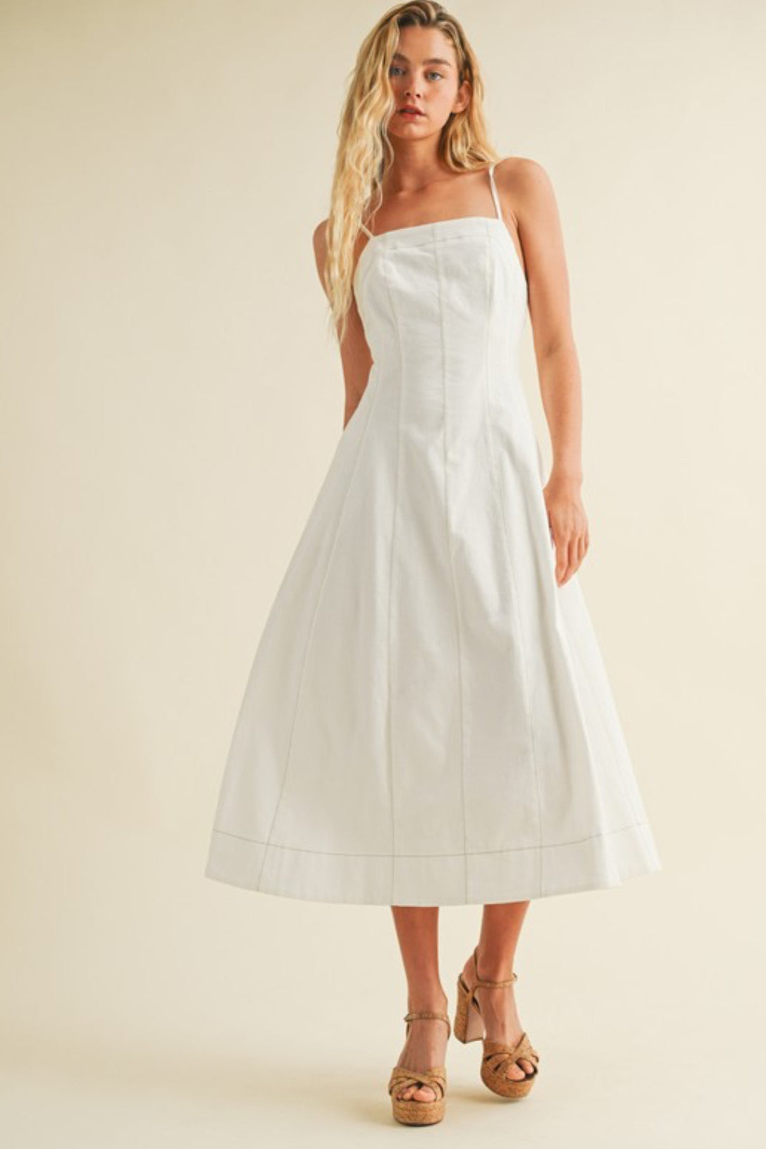 Annalissa Fluted Dress – Chica Chic