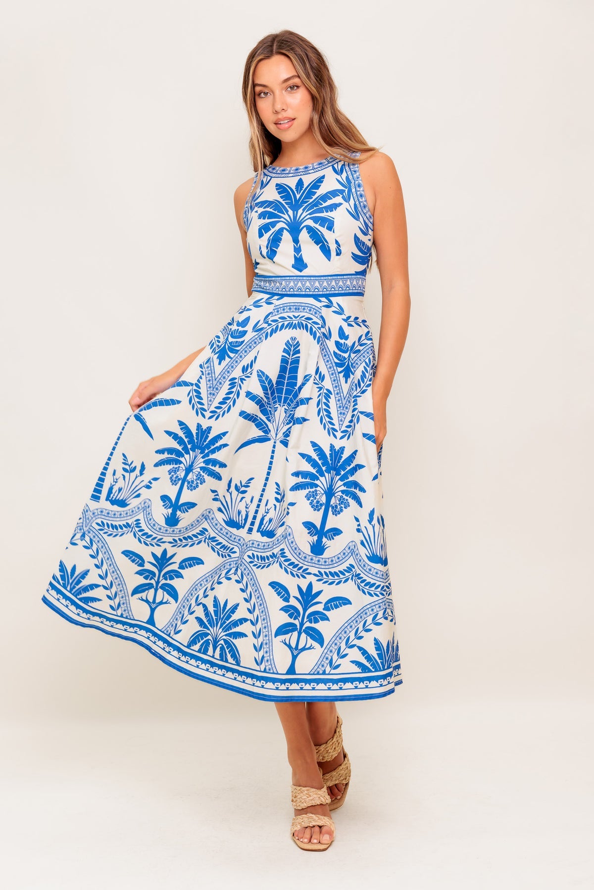 Coastal Calls Midi Dress – Chica Chic